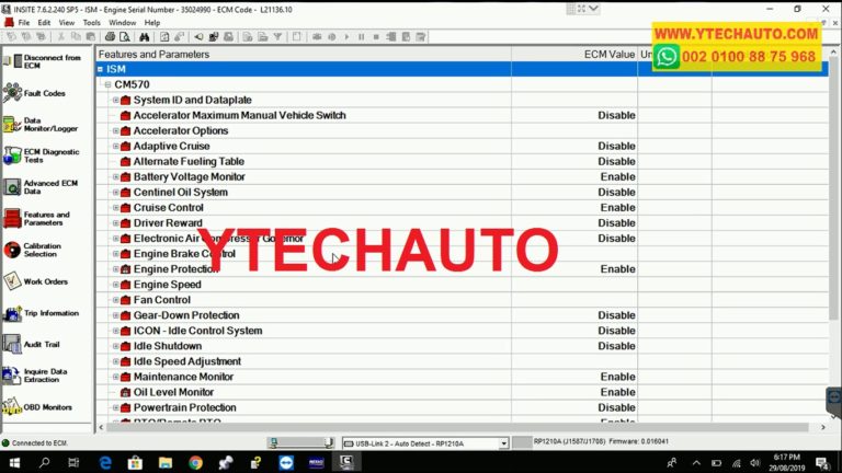 CUMMINS INSITE 7.6.2 SP5 Full PRO PLUS + ECM PASSWORD REMOVAL + INCAL ...
