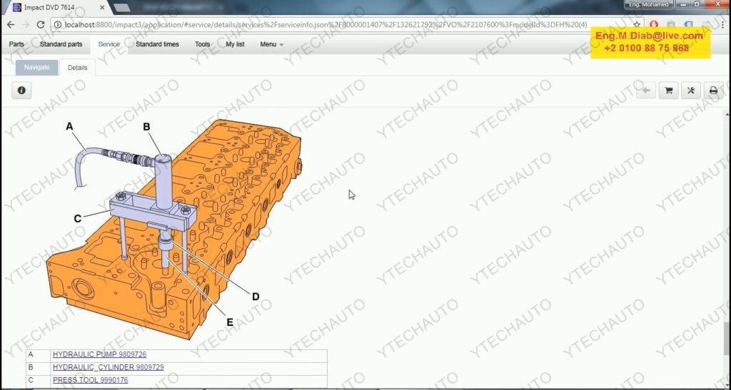 VOLVO IMPACT 2020 Trucks - Buses ( Parts & Service Manuals ) - Y-TECH ...