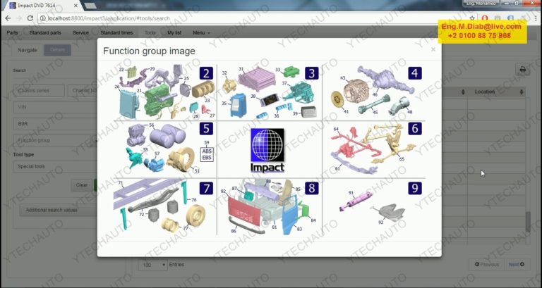 VOLVO IMPACT 2020 Trucks - Buses ( Parts & Service Manuals ) - Y-TECH ...