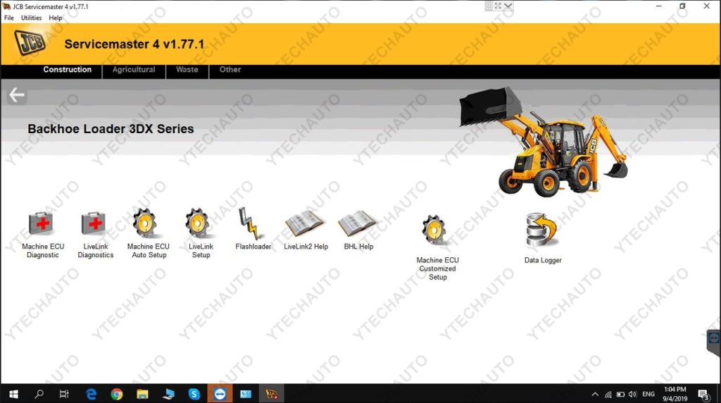 JCB SERVICEMASTER 4 v1.81.4 [10.2019] - JCB Diagnostic Software | Y ...