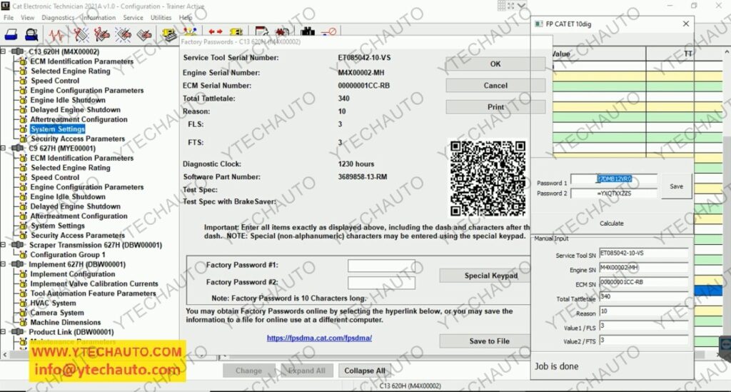 [2025] CATERPILLAR CAT ET 2025C + Factory Password - Full Service ...