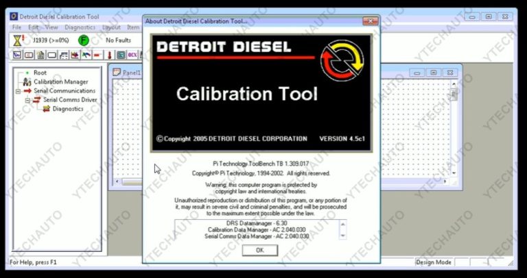 Detroit Diesel Calibration Tool (DDCT) 4.5C + Metafiles & Calibration ...