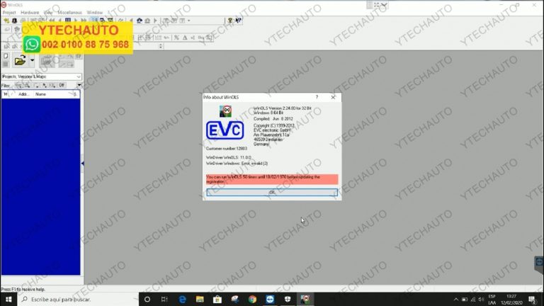 WINOLS 2.24 ( EVC WinOLS ) - Y-TECH AUTO SERVICE